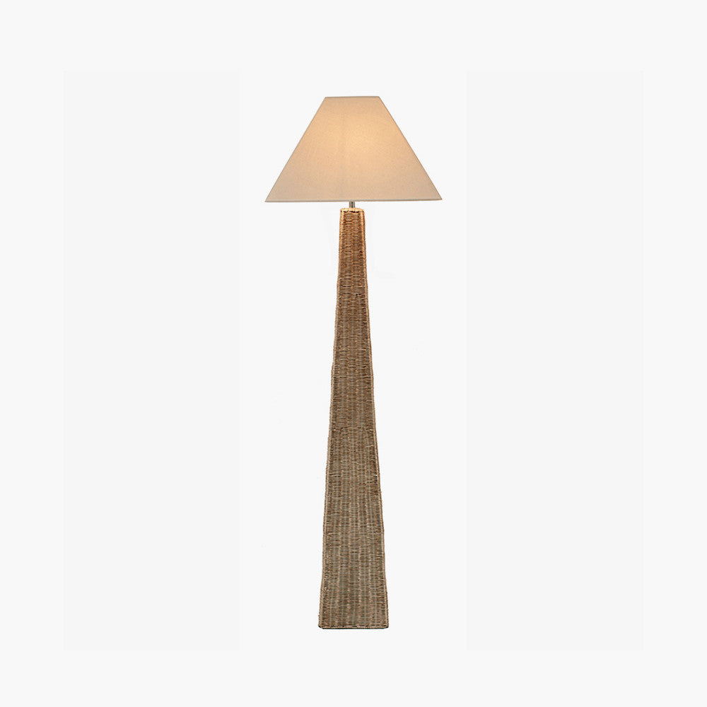 Seacomb Rattan Pyramid Floor Lamp | Base Only – Home Pieces