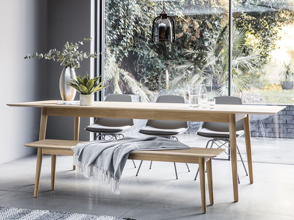 Malmö Extendable Oak Dining Table | 6-8 Seater – Home Pieces
